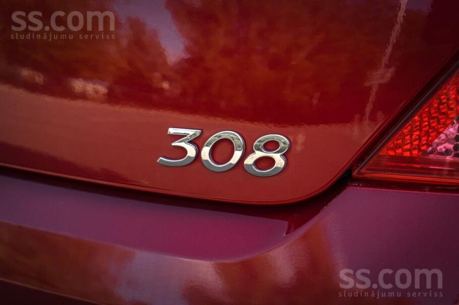 Красный Пежо 308 2008 в Рига, объемом двигателя 1.60 л и пробегом 175 тыс. км за 1990 €, фото 9 на AUTOMOTO.COM.LV