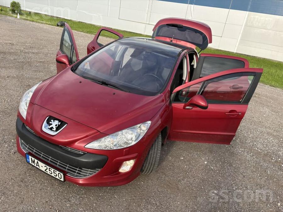Красный Пежо 308 2009 в Даугавпилс, объемом двигателя 1.60 л и пробегом 205 тыс. км за 2450 €, фото 34 на AUTOMOTO.COM.LV