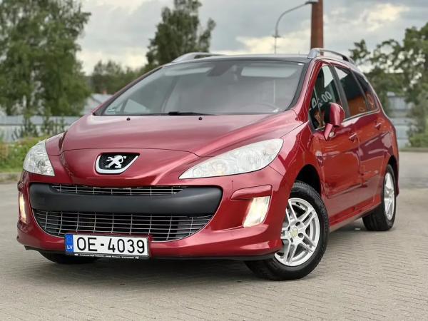 Red Peugeot 308 2011 in Jekabpils, with an engine capacity of 1.60 L and mileage of 260 thousand km for 3690 €, photo 1 on AUTOMOTO.COM.LV