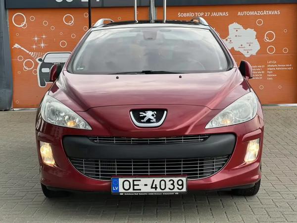 Red Peugeot 308 2011 in Jekabpils, with an engine capacity of 1.60 L and mileage of 260 thousand km for 3690 €, photo 4 on AUTOMOTO.COM.LV