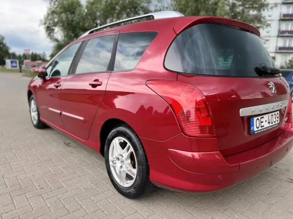 Red Peugeot 308 2011 in Jekabpils, with an engine capacity of 1.60 L and mileage of 260 thousand km for 3690 €, photo 8 on AUTOMOTO.COM.LV