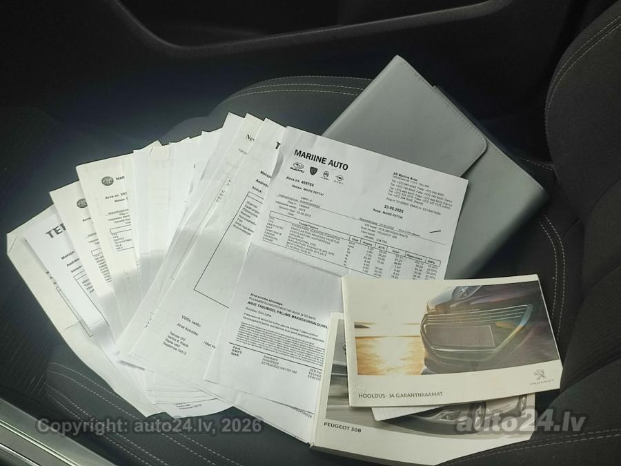 Sarkans Peugeot 308 2013 Viljandi, ar dzinēja tilpumu 1.60 L un nobraukumu 248 tūkst. km par 3900 €, foto 13 vietnē AUTOMOTO.COM.LV