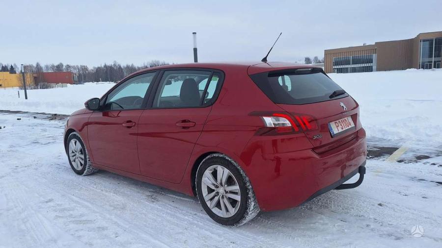 Sarkans Peugeot 308 2014 Gargždai, ar dzinēja tilpumu 1.56 L un nobraukumu 268 tūkst. km par 4950 €, foto 4 vietnē AUTOMOTO.COM.LV
