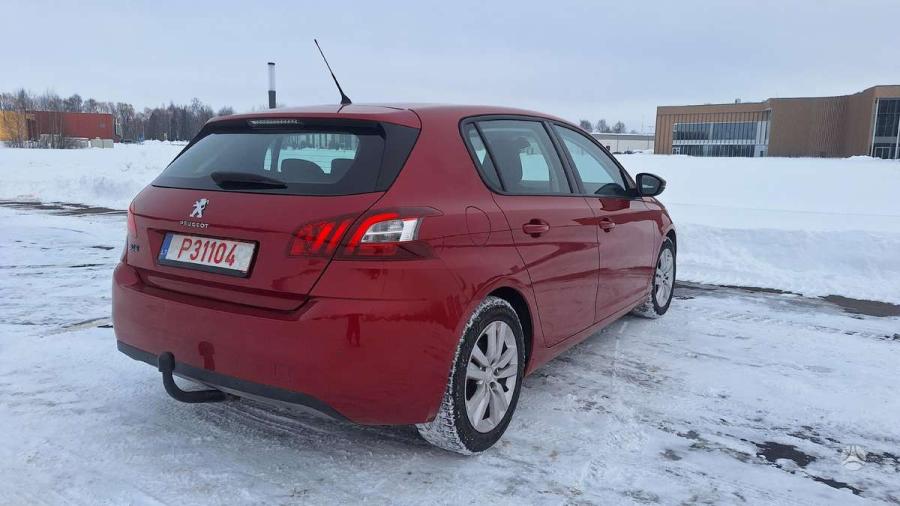 Sarkans Peugeot 308 2014 Gargždai, ar dzinēja tilpumu 1.56 L un nobraukumu 268 tūkst. km par 4950 €, foto 5 vietnē AUTOMOTO.COM.LV