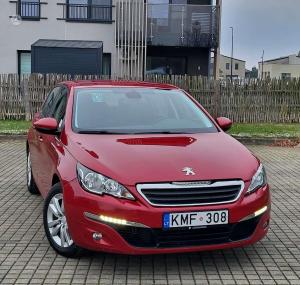 Red Peugeot 308 2014 in Siauliai, with an engine capacity of 1.20 L and mileage of 114 thousand km for 3850 €, photo 11 on AUTOMOTO.COM.LV