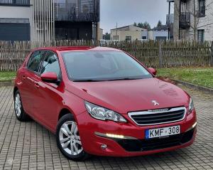 Red Peugeot 308 2014 in Siauliai, with an engine capacity of 1.20 L and mileage of 114 thousand km for 3850 €, photo 12 on AUTOMOTO.COM.LV