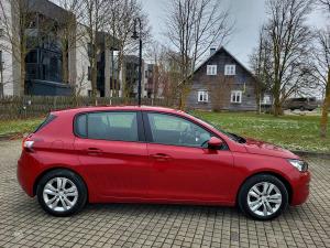 Red Peugeot 308 2014 in Siauliai, with an engine capacity of 1.20 L and mileage of 114 thousand km for 3850 €, photo 14 on AUTOMOTO.COM.LV