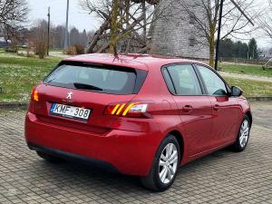 Red Peugeot 308 2014 in Siauliai, with an engine capacity of 1.20 L and mileage of 114 thousand km for 3850 €, photo 15 on AUTOMOTO.COM.LV