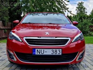 Sarkans Peugeot 308 2014 Rīga, ar dzinēja tilpumu 1.20 L un nobraukumu 191 tūkst. km par 6350 €, foto 7 vietnē AUTOMOTO.COM.LV