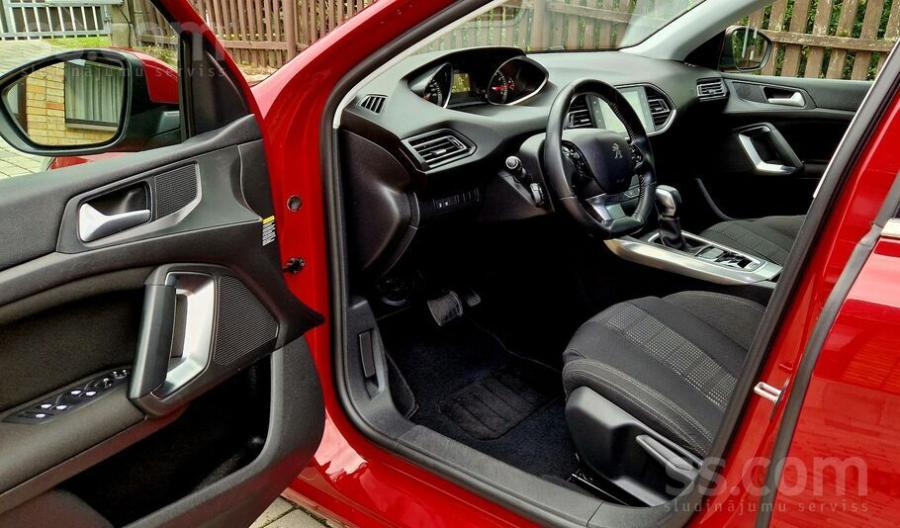 Sarkans Peugeot 308 2014 Rīga, ar dzinēja tilpumu 1.20 L un nobraukumu 191 tūkst. km par 6350 €, foto 9 vietnē AUTOMOTO.COM.LV