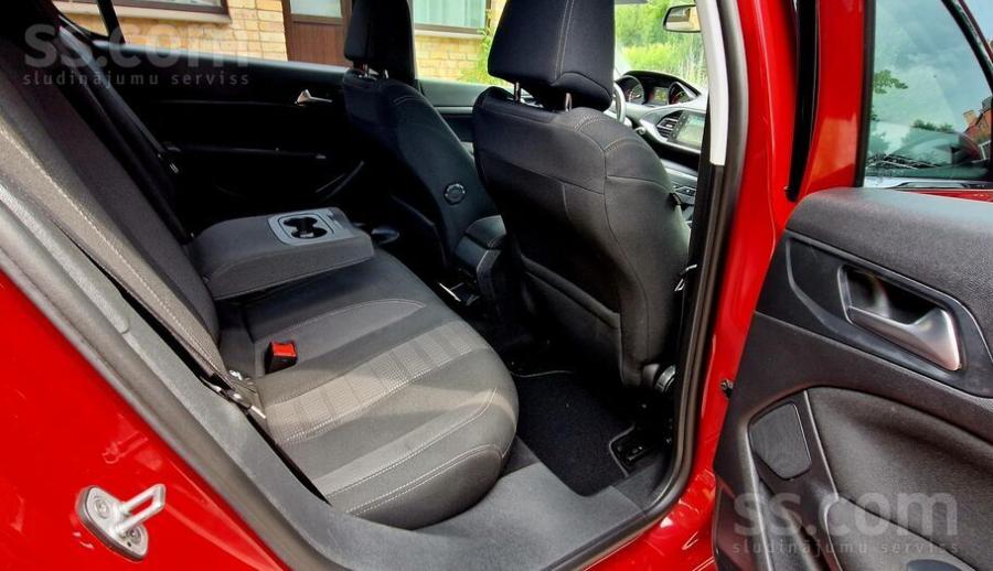 Sarkans Peugeot 308 2014 Rīga, ar dzinēja tilpumu 1.20 L un nobraukumu 191 tūkst. km par 6350 €, foto 16 vietnē AUTOMOTO.COM.LV