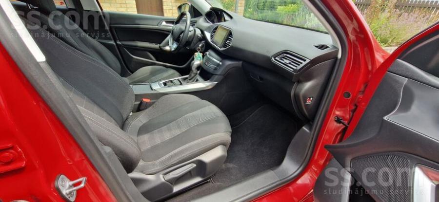Sarkans Peugeot 308 2014 Rīga, ar dzinēja tilpumu 1.20 L un nobraukumu 191 tūkst. km par 6350 €, foto 17 vietnē AUTOMOTO.COM.LV