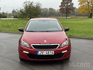 Red Peugeot 308 2015 in Riga, with an engine capacity of 1.60 L and mileage of 0 thousand km for 4550 €, photo 2 on AUTOMOTO.COM.LV
