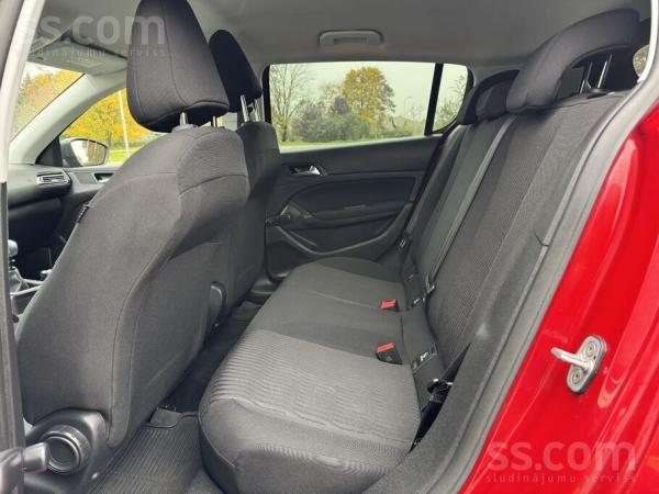 Red Peugeot 308 2015 in Riga, with an engine capacity of 1.60 L and mileage of 0 thousand km for 4550 €, photo 8 on AUTOMOTO.COM.LV