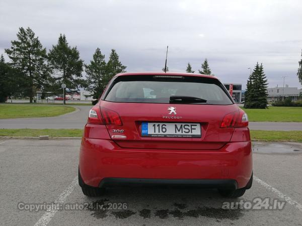 Red Peugeot 308 2015 in Tallinn, with an engine capacity of 1.20 L and mileage of 186 thousand km for 6500 €, photo 7 on AUTOMOTO.COM.LV