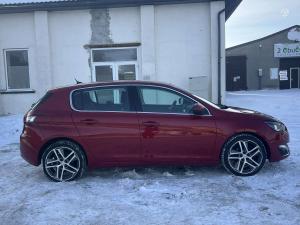 Sarkans Peugeot 308 2016 Tauragė, ar dzinēja tilpumu 1.20 L un nobraukumu 120 tūkst. km par 5200 €, foto 5 vietnē AUTOMOTO.COM.LV