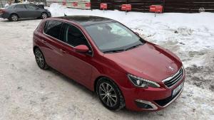 Red Peugeot 308 2017 in Vilnius, with an engine capacity of 1.56 L and mileage of 136 thousand km for 7800 €, photo 2 on AUTOMOTO.COM.LV