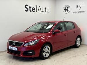Sarkans Peugeot 308 2017 Viļņa, ar dzinēja tilpumu 1.60 L un nobraukumu 107 tūkst. km par 8000 €, foto  vietnē AUTOMOTO.COM.LV