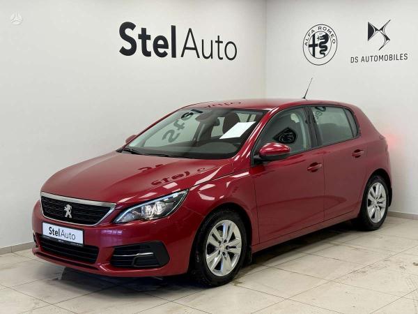 Red Peugeot 308 2017 in Vilnius, with an engine capacity of 1.56 L and mileage of 107 thousand km for 8000 €, photo 1 on AUTOMOTO.COM.LV
