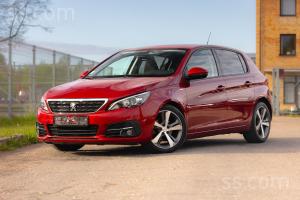 Красный Пежо 308 2019 в Елгава, объемом двигателя 1.20 л и пробегом 115 тыс. км за 8590 €, фото 3 на AUTOMOTO.COM.LV