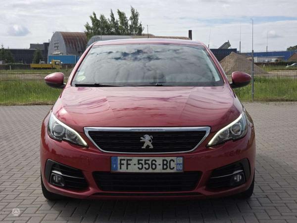 Red Peugeot 308 2019 in Taurage, with an engine capacity of 1.50 L and mileage of 244 thousand km for 7200 €, photo 2 on AUTOMOTO.COM.LV