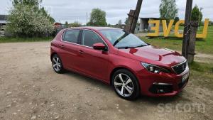 Красный Пежо 308 2019 в Рига, объемом двигателя 1.50 л и пробегом 152 тыс. км за 9500 €, фото 3 на AUTOMOTO.COM.LV