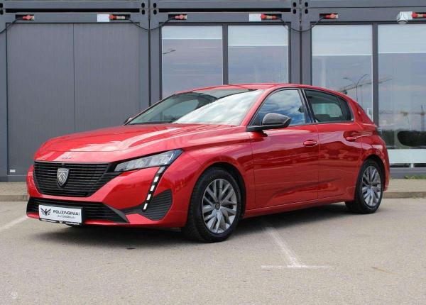 Red Peugeot 308 2022 in Vilnius, with an engine capacity of 1.20 L and mileage of 206 thousand km for 9990 €, photo 1 on AUTOMOTO.COM.LV