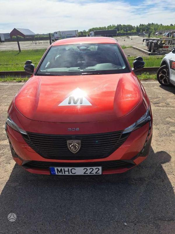 Red Peugeot 308 2023 in Siauliai, with an engine capacity of 1.20 L and mileage of 86 thousand km for 9999 €, photo 7 on AUTOMOTO.COM.LV