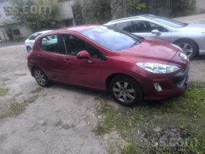 Красный Пежо 308 2008 в Рига, объемом двигателя 1.60 л и пробегом 302 тыс. км за 1000 €, фото 3 на AUTOMOTO.COM.LV