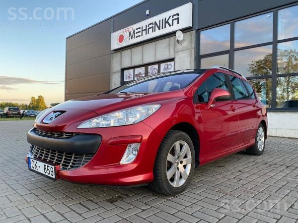 Sarkans Peugeot 308 2008 Cēsis, ar dzinēja tilpumu 1.60 L un nobraukumu 186 tūkst. km par 4000 €, foto 1 vietnē AUTOMOTO.COM.LV