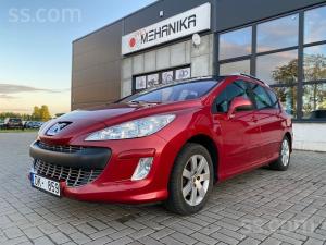 Красный Пежо 308 2008 в Цесис, объемом двигателя 1.60 л и пробегом 186 тыс. км за 4000 €, фото  на AUTOMOTO.COM.LV