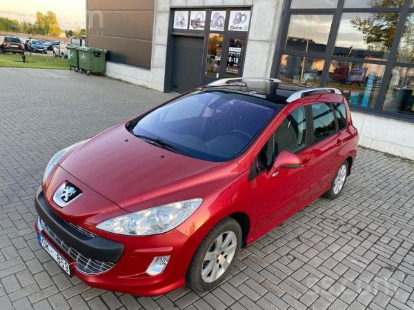 Sarkans Peugeot 308 2008 Cēsis, ar dzinēja tilpumu 1.60 L un nobraukumu 186 tūkst. km par 4000 €, foto 2 vietnē AUTOMOTO.COM.LV
