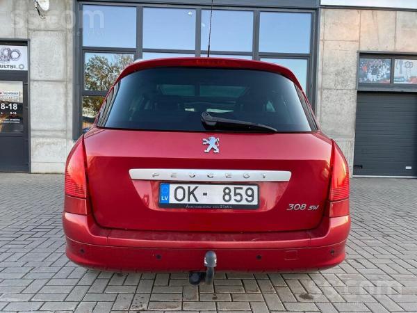 Sarkans Peugeot 308 2008 Cēsis, ar dzinēja tilpumu 1.60 L un nobraukumu 186 tūkst. km par 4000 €, foto 10 vietnē AUTOMOTO.COM.LV