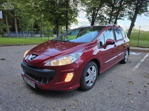 Sarkans Peugeot 308 2008 Alīta, ar dzinēja tilpumu 2.00 L un nobraukumu 271 tūkst. km par 2150 €, foto  vietnē AUTOMOTO.COM.LV
