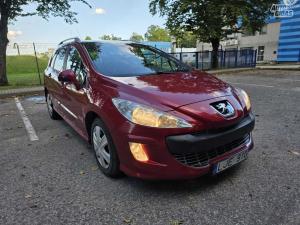 Red Peugeot 308 2008 in Alytus, with an engine capacity of 2.00 L and mileage of 271 thousand km for 2150 €, photo 3 on AUTOMOTO.COM.LV