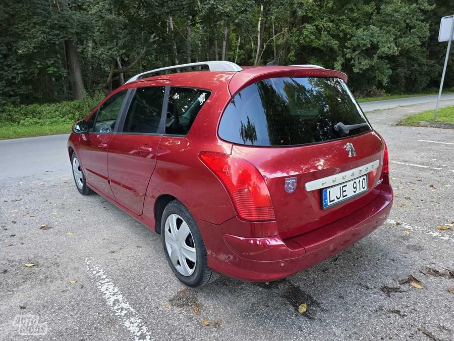 Red Peugeot 308 2008 in Alytus, with an engine capacity of 2.00 L and mileage of 271 thousand km for 2150 €, photo 5 on AUTOMOTO.COM.LV