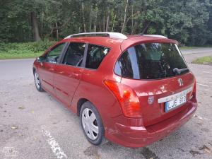 Red Peugeot 308 2008 in Alytus, with an engine capacity of 2.00 L and mileage of 271 thousand km for 2150 €, photo 13 on AUTOMOTO.COM.LV