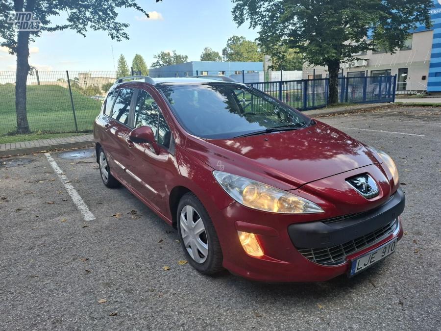Red Peugeot 308 2008 in Alytus, with an engine capacity of 2.00 L and mileage of 271 thousand km for 2150 €, photo 16 on AUTOMOTO.COM.LV