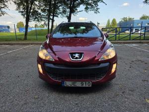 Red Peugeot 308 2008 in Alytus, with an engine capacity of 2.00 L and mileage of 271 thousand km for 1990 €, photo 8 on AUTOMOTO.COM.LV