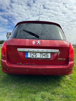 Red Peugeot 308 2010 in Tallinn, with an engine capacity of 1.60 L and mileage of 294 thousand km for 2000 €, photo 7 on AUTOMOTO.COM.LV
