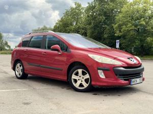 Red Peugeot 308 2011 in Kedainiai, with an engine capacity of 1.56 L and mileage of 279 thousand km for 2800 €, photo 4 on AUTOMOTO.COM.LV