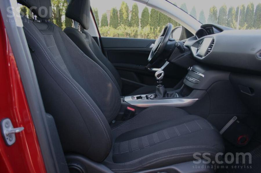 Sarkans Peugeot 308 2014 Jelgava, ar dzinēja tilpumu 2.00 L un nobraukumu 252 tūkst. km par 5200 €, foto 8 vietnē AUTOMOTO.COM.LV
