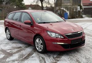 Red Peugeot 308 2015 in Ukmerge, with an engine capacity of 1.56 L and mileage of 260 thousand km for 3250 €, photo 2 on AUTOMOTO.COM.LV