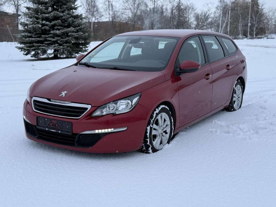 Sarkans Peugeot 308 2015 Ukmergė, ar dzinēja tilpumu 1.56 L un nobraukumu 260 tūkst. km par 3450 €, foto 1 vietnē AUTOMOTO.COM.LV
