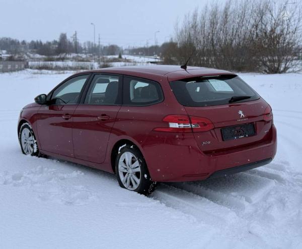 Sarkans Peugeot 308 2015 Ukmergė, ar dzinēja tilpumu 1.56 L un nobraukumu 260 tūkst. km par 3450 €, foto 4 vietnē AUTOMOTO.COM.LV