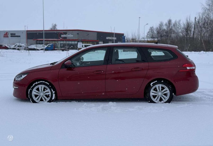 Sarkans Peugeot 308 2015 Ukmergė, ar dzinēja tilpumu 1.56 L un nobraukumu 260 tūkst. km par 3450 €, foto 5 vietnē AUTOMOTO.COM.LV