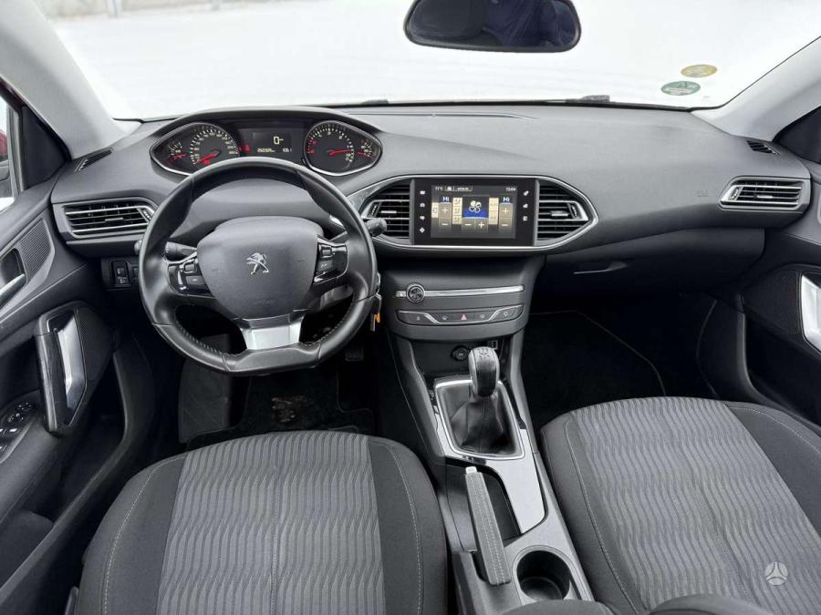 Sarkans Peugeot 308 2015 Ukmergė, ar dzinēja tilpumu 1.56 L un nobraukumu 260 tūkst. km par 3450 €, foto 8 vietnē AUTOMOTO.COM.LV