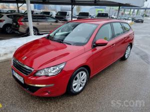 Red Peugeot 308 2015 in Riga, with an engine capacity of 1.60 L and mileage of 167 thousand km for 7500 €, photo  on AUTOMOTO.COM.LV