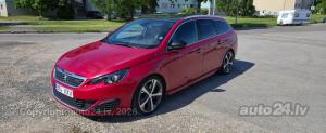 Sarkans Peugeot 308 2015 Pērnava, ar dzinēja tilpumu 2.00 L un nobraukumu 264 tūkst. km par 6600 €, foto  vietnē AUTOMOTO.COM.LV