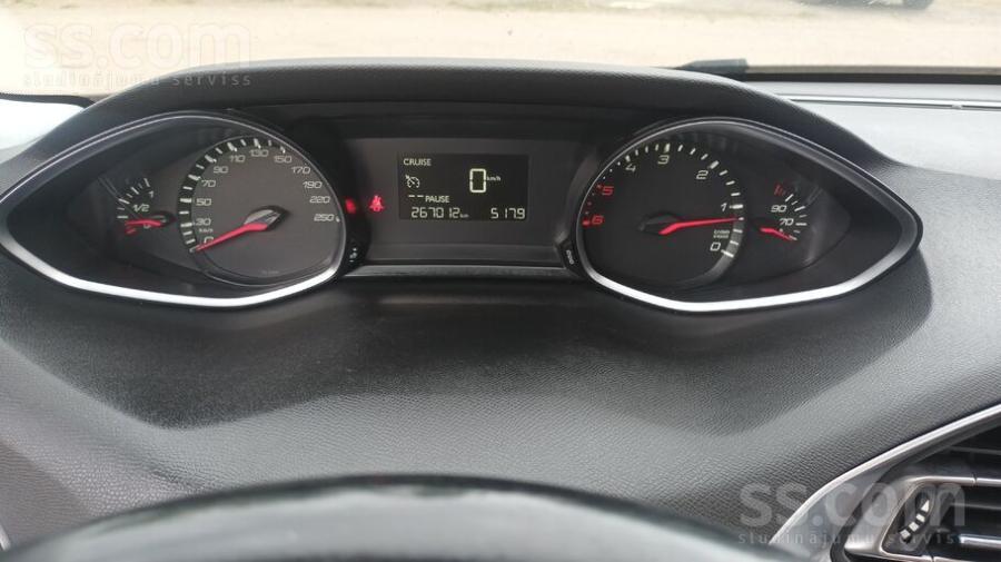 Красный Пежо 308 2016 в Елгава, объемом двигателя 1.60 л и пробегом 267 тыс. км за 4300 €, фото 17 на AUTOMOTO.COM.LV